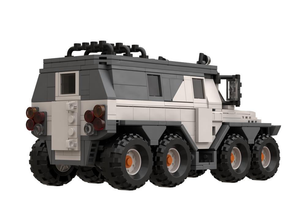 LEGO MOC Avtoros Shaman 8x8 (Speed Champions Scale) by Tapirtech ...