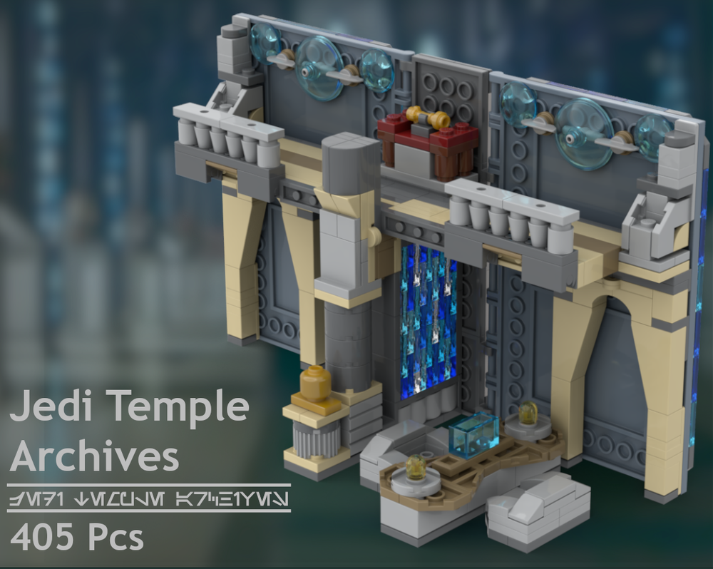 LEGO MOC Episode II - Temple Archives by Liio | Rebrickable - Build ...