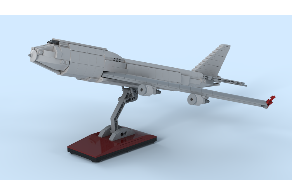 Lego Moc Boeing 747 400 Desk Model By Dksbricks Rebrickable Build