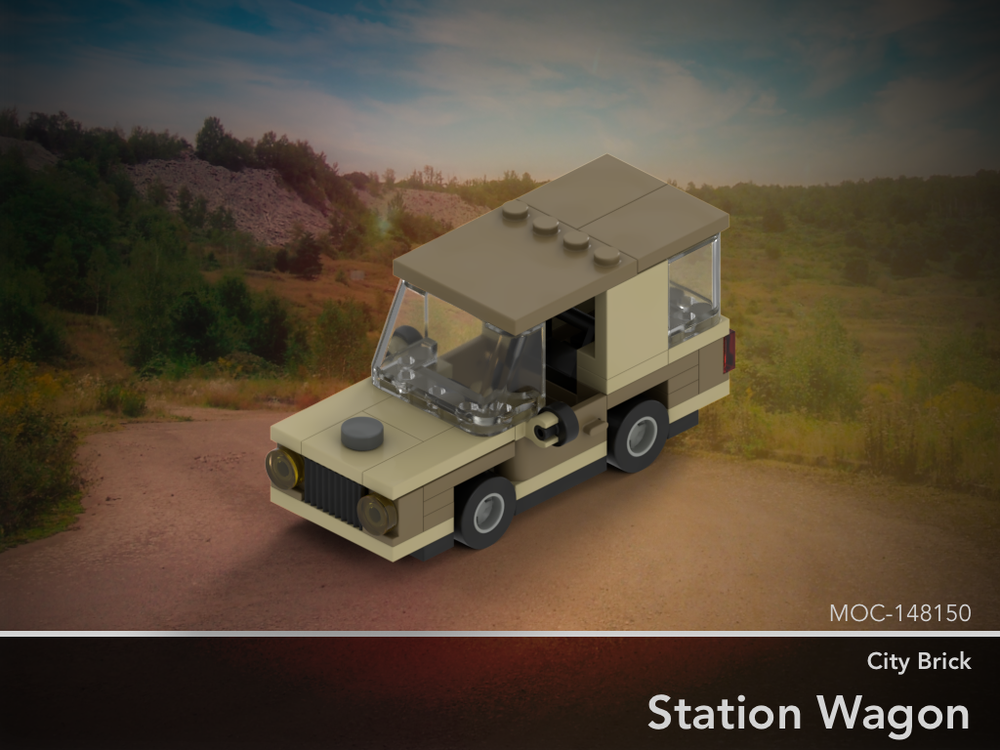 LEGO MOC Station Wagon by brampf | Rebrickable - Build with LEGO