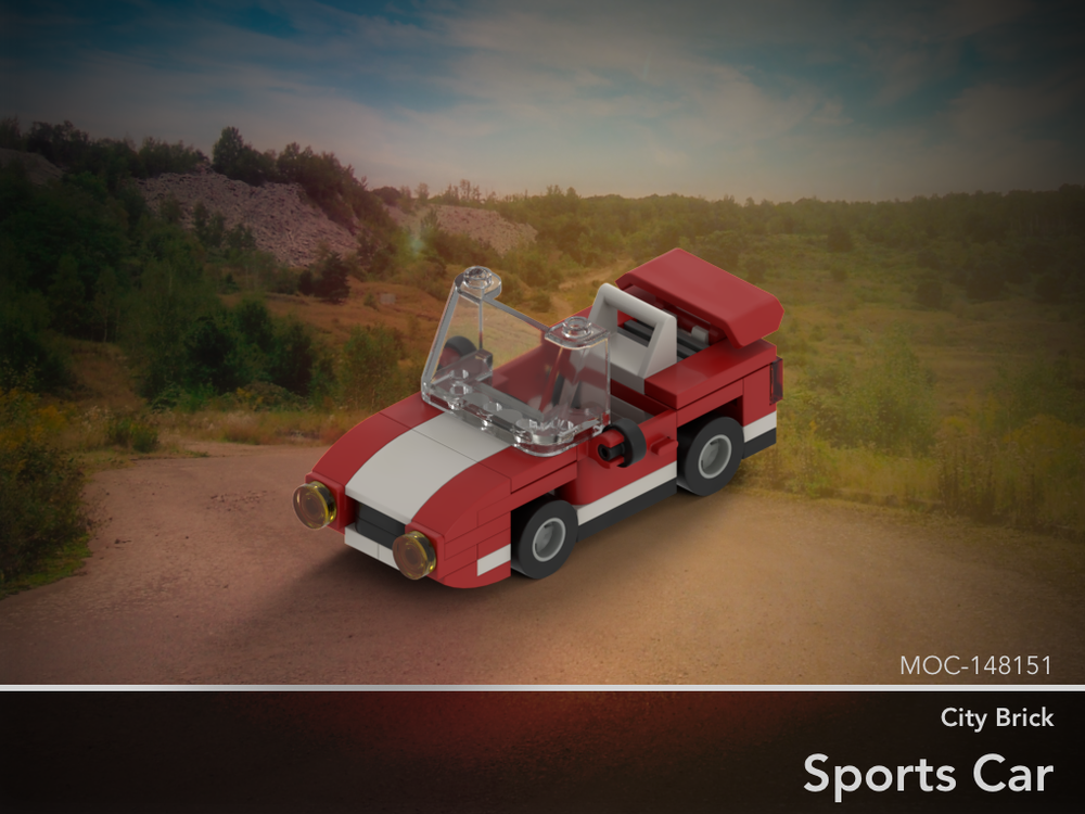 LEGO MOC Sports Car by brampf | Rebrickable - Build with LEGO