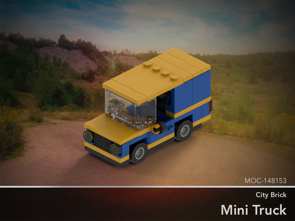 LEGO MOC-148153 Mini Truck by brampf | Rebrickable - Build with LEGO