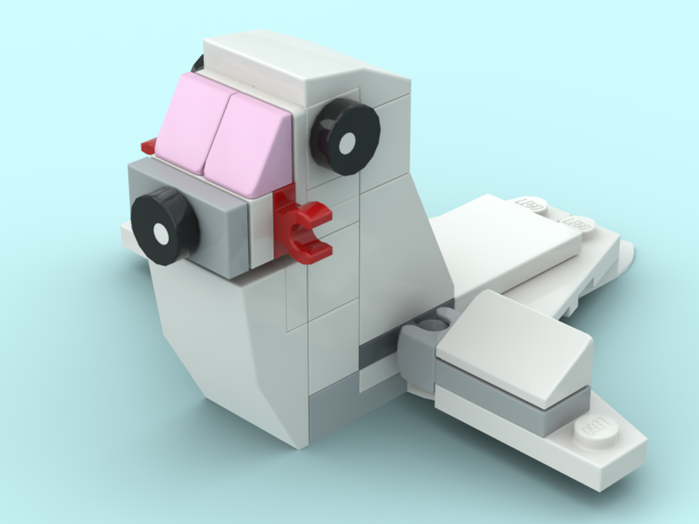LEGO MOC 40406 Harp Seal Pup by Pikminfan67 | Rebrickable - Build with LEGO