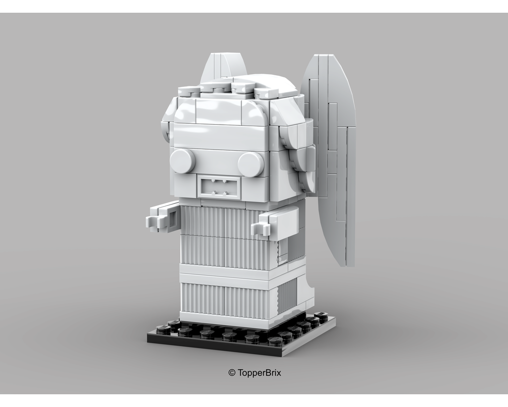 LEGO MOC Weeping Angel by TopperBrix | Rebrickable - Build with LEGO