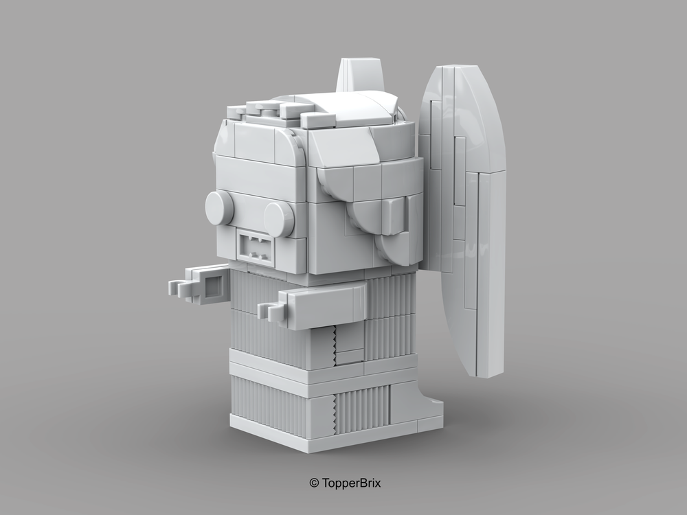 Lego Moc Weeping Angel By Topperbrix Rebrickable Build With Lego