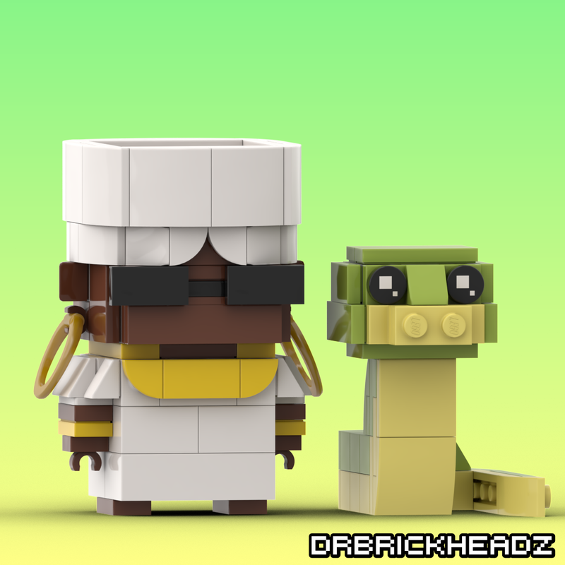 LEGO MOC Mama Odie + Juju (Princess and the Frog) Brickheadz by ...