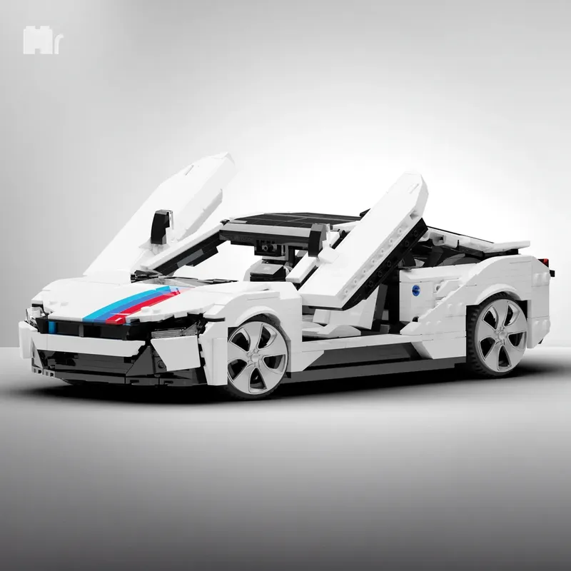 LEGO MOC BMW i8 by BrickMrBear | Rebrickable - Build with LEGO