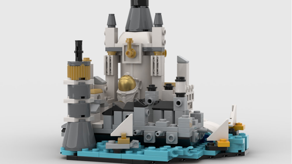 LEGO MOC 31117 Micro Seaside Castle by BrickIntelligence | Rebrickable ...