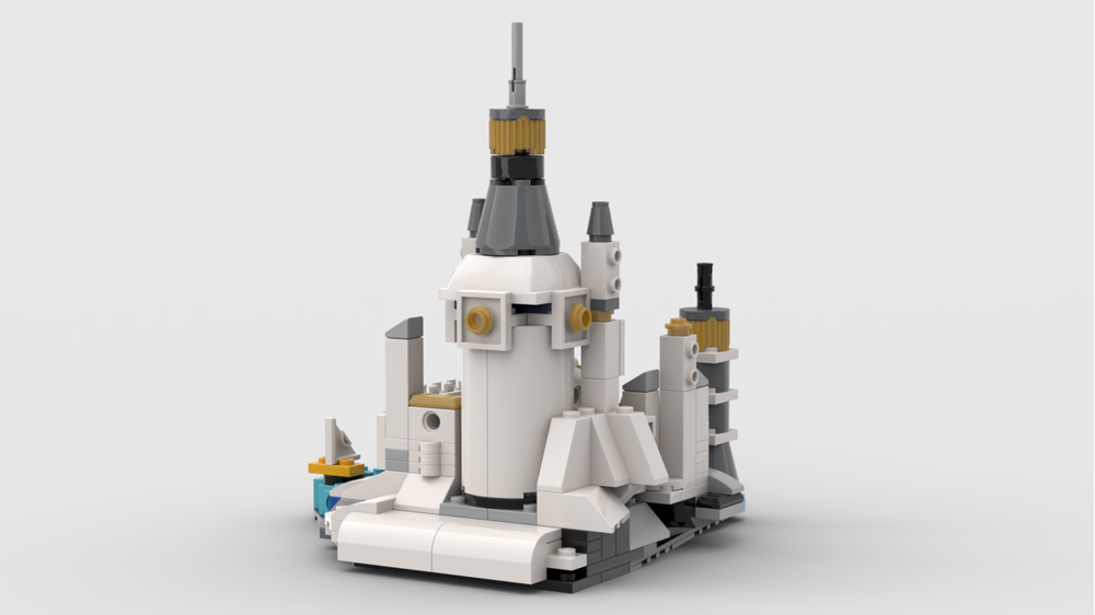 LEGO MOC 31117 Micro Seaside Castle by BrickIntelligence | Rebrickable ...
