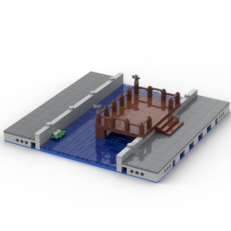 LEGO MOC MILS Canal (32x32) with sightseeing platform by Hannas.Beverly ...