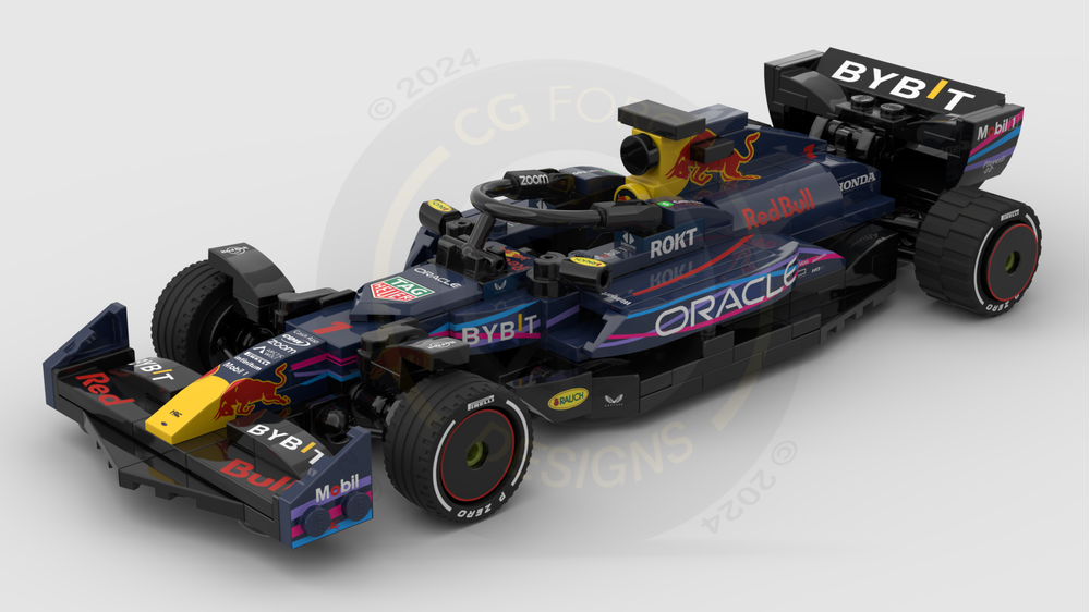 LEGO MOC F1 Redbull RB19 - Miami by CGForceDesigns | Rebrickable ...