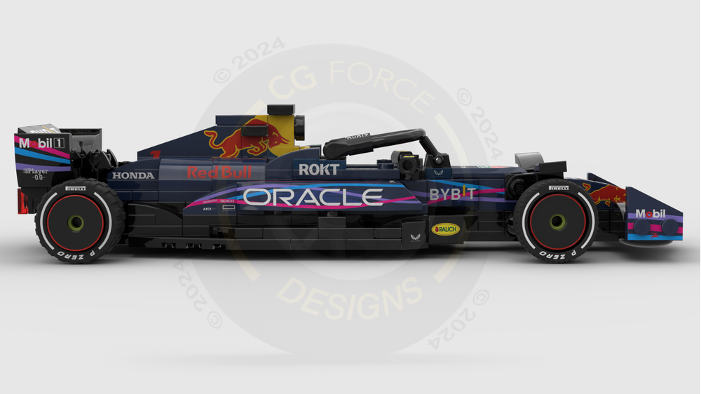 LEGO MOC F1 Redbull RB19 - Miami by CGForceDesigns | Rebrickable ...