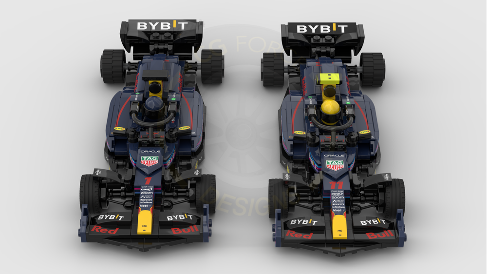LEGO MOC F1 Redbull RB19 - Miami by CGForceDesigns | Rebrickable ...
