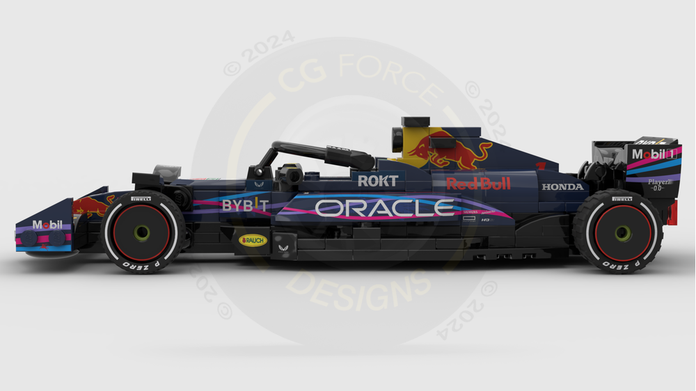 LEGO MOC F1 Redbull RB19 - Miami by CGForceDesigns | Rebrickable ...