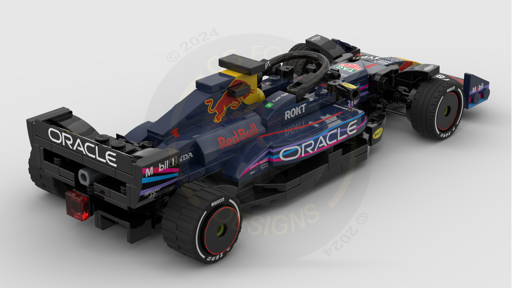 LEGO MOC F1 Redbull RB19 - Miami by CGForceDesigns | Rebrickable ...
