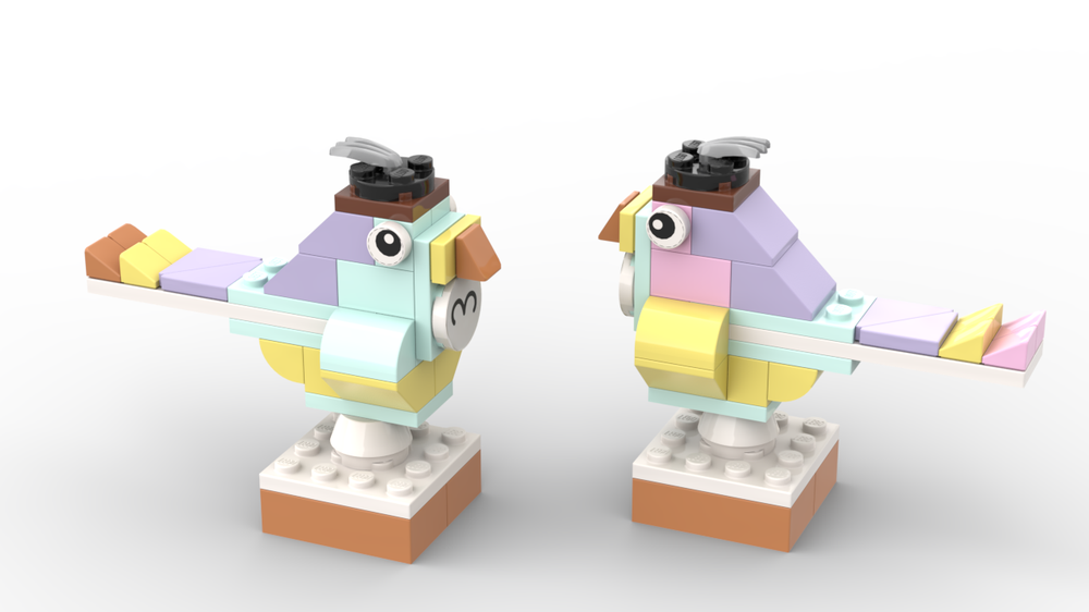 LEGO MOC 11028 Birds by Lenarex | Rebrickable - Build with LEGO