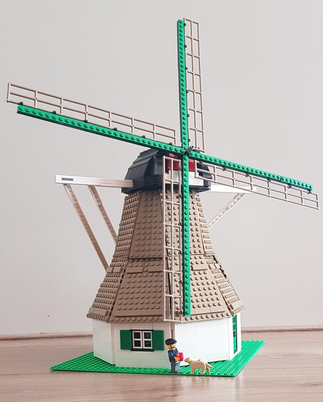 LEGO MOC The Dutch Windmill by Jpeereboom | Rebrickable - Build with LEGO