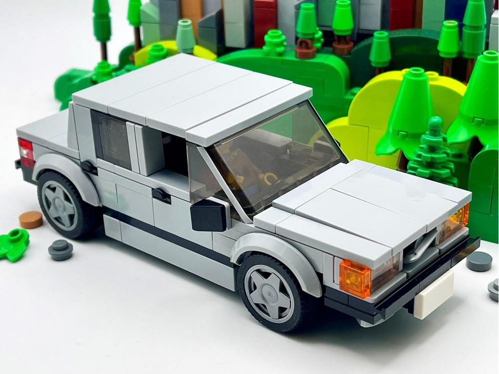 Lego Moc Volvo 740 By Ibrickeditup Rebrickable Build With Lego