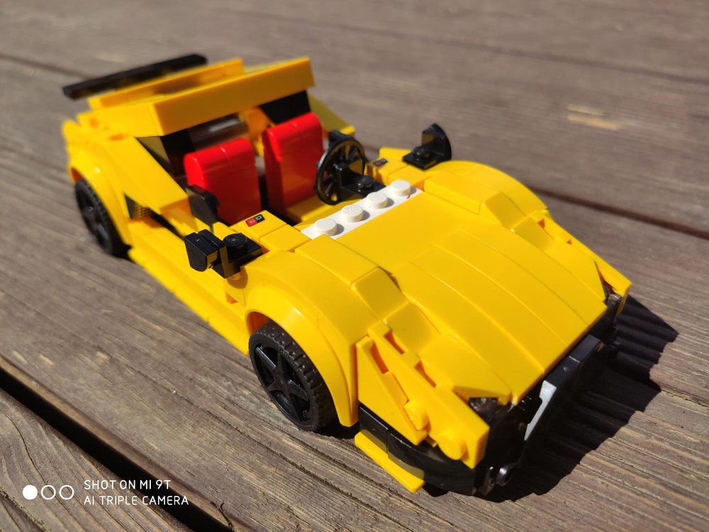 Lego Moc 76901 Sportcar Alternate Build By Deltamc Rebrickable