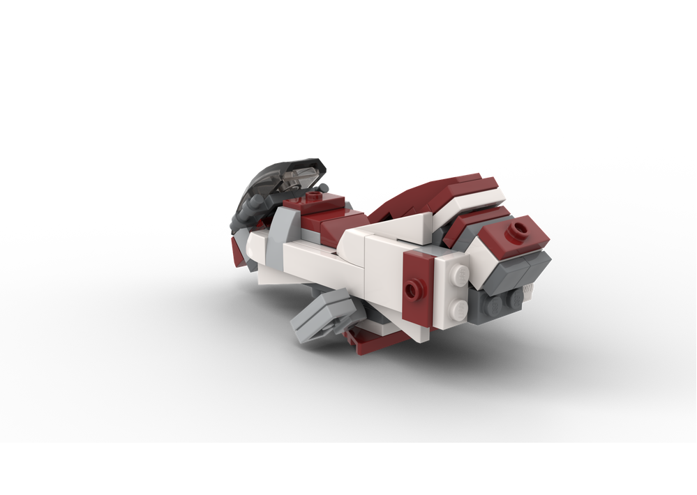 LEGO MOC Classy Speeder Bike by FlowTnT | Rebrickable - Build with LEGO