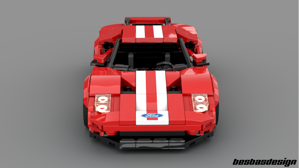 LEGO MOC 2022 Ford GT by besbasdesign | Rebrickable - Build with LEGO