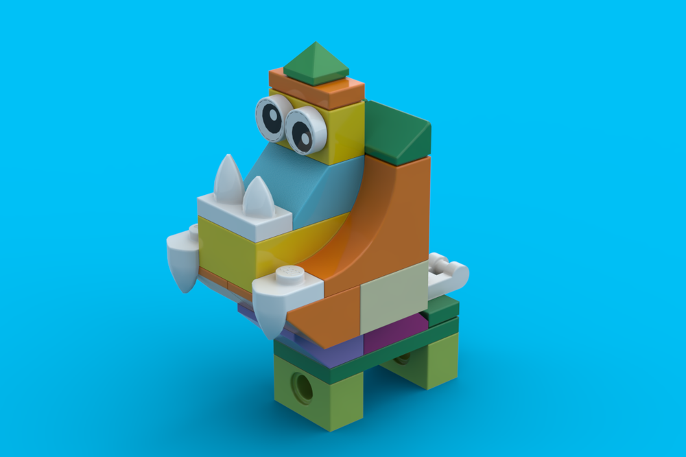 LEGO MOC 11017 Überbiss by EduBrickCreator | Rebrickable - Build with LEGO