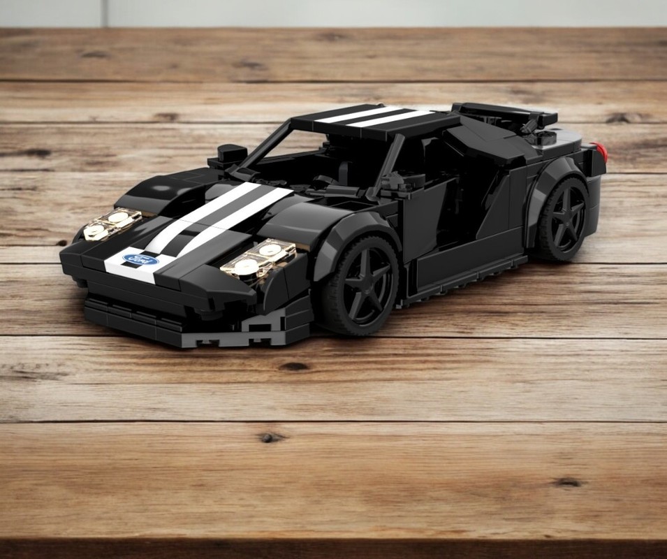 LEGO MOC 2022 Ford GT (black) by besbasdesign | Rebrickable - Build ...