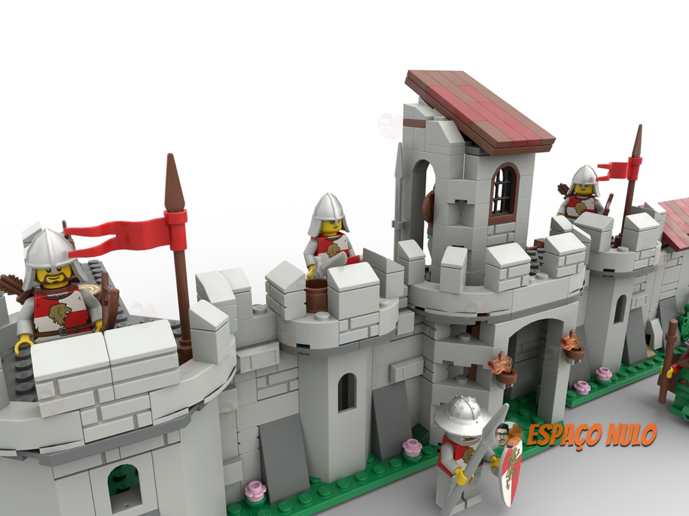 Lego Moc Outpost Castle Expansion By Espnulo Rebrickable Build With
