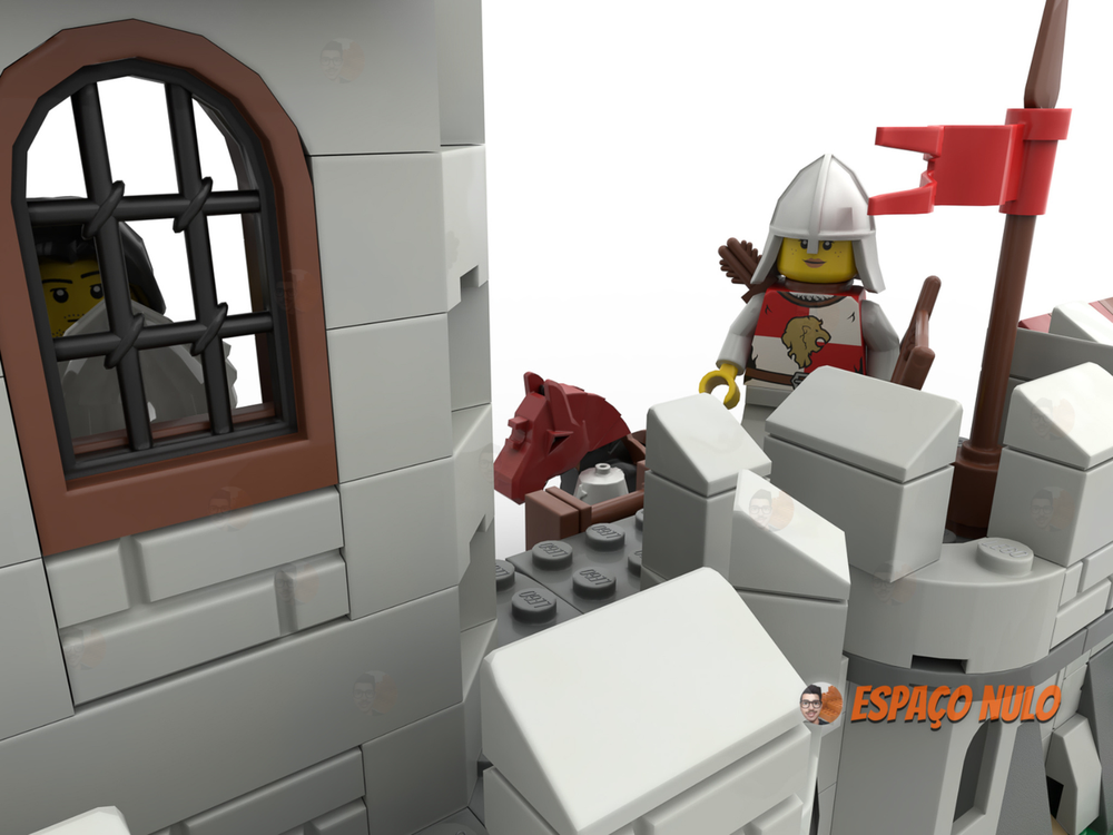 Lego Moc Outpost Castle Expansion By Espnulo Rebrickable Build With