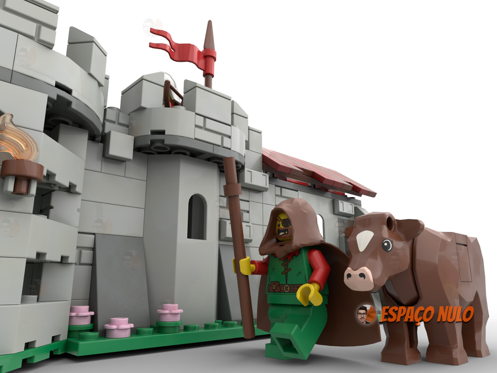 Lego Moc Outpost Castle Expansion By Espnulo Rebrickable Build With
