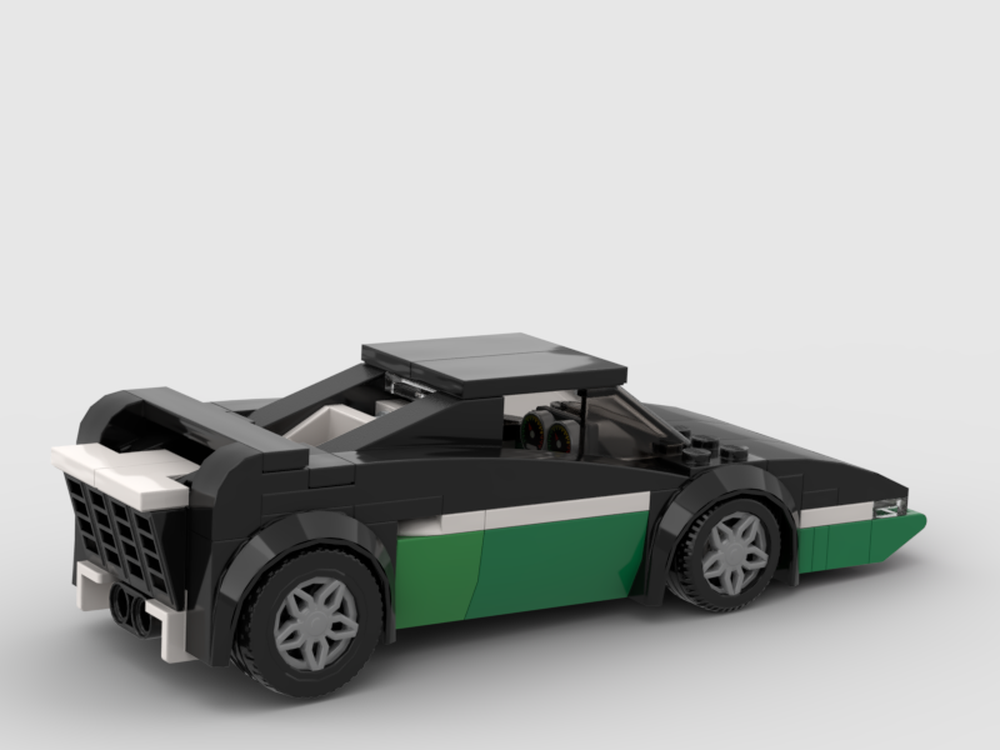 LEGO MOC Shark Supercar by BrickMOCery | Rebrickable - Build with LEGO