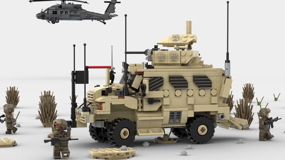 LEGO MOC M1235A2 MaxxPro Dash DXM v3 by Zaturon | Rebrickable - Build ...