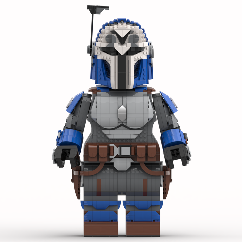 LEGO MOC Bo Katan Kryze megafigure (fits Alex BricKartuss helmet) by ...