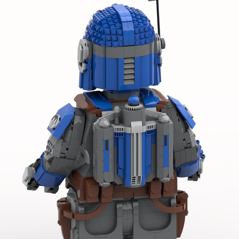 LEGO MOC Bo Katan Kryze megafigure (fits Alex BricKartuss helmet) by ...