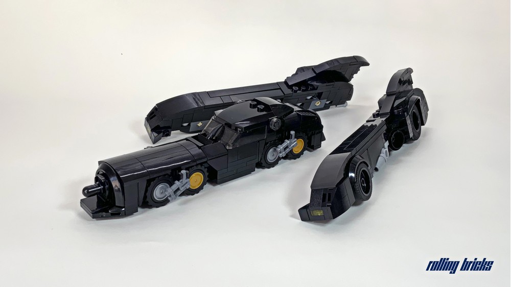 Lego Moc Tim Burtons Batmobile By Rollingbricks Rebrickable Build