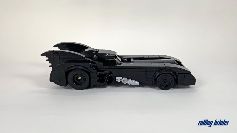 Lego Moc Tim Burtons Batmobile By Rollingbricks Rebrickable Build