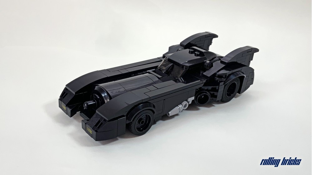 Lego Moc Tim Burtons Batmobile By Rollingbricks Rebrickable Build