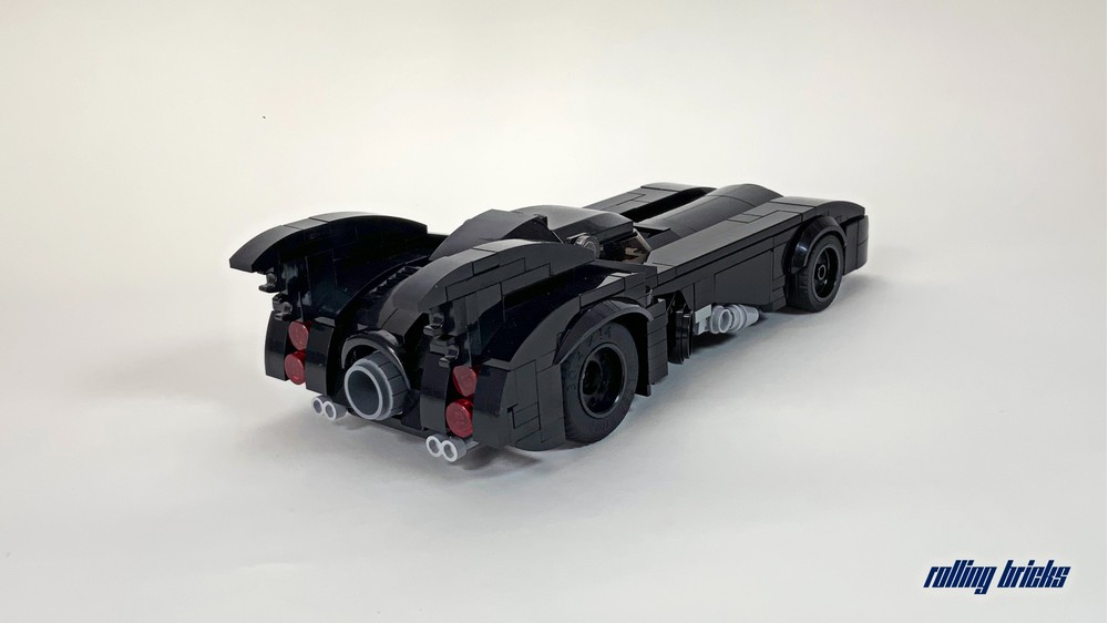 Lego Moc Tim Burtons Batmobile By Rollingbricks Rebrickable Build