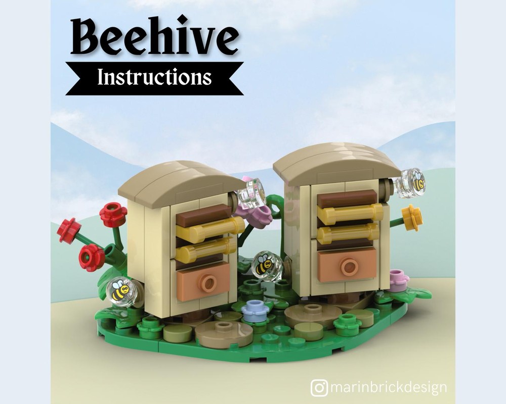 LEGO MOC-148336 Beehive - Lego Moc by marinbrickdesign | Rebrickable ...