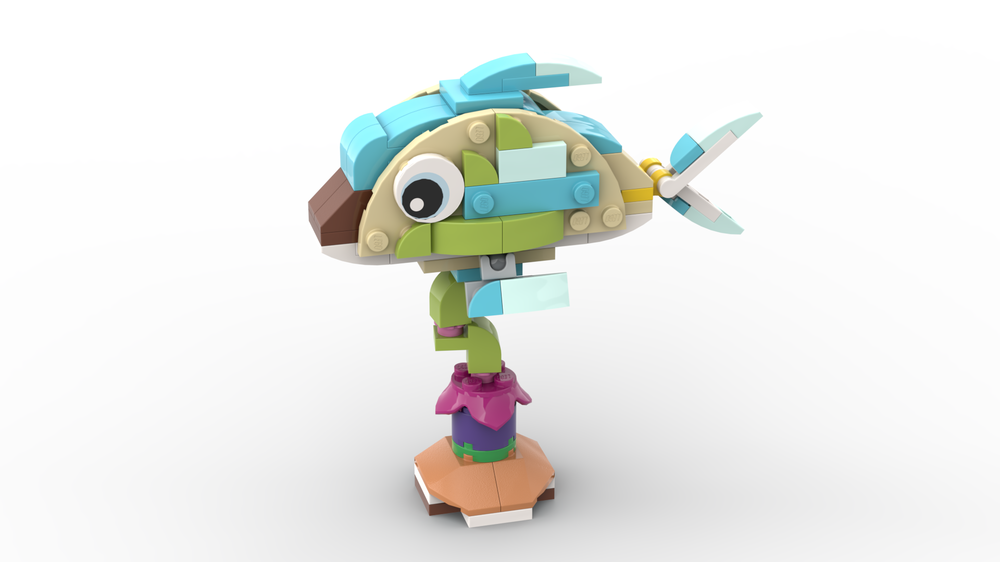 LEGO MOC 31128 Fish by Lenarex | Rebrickable - Build with LEGO