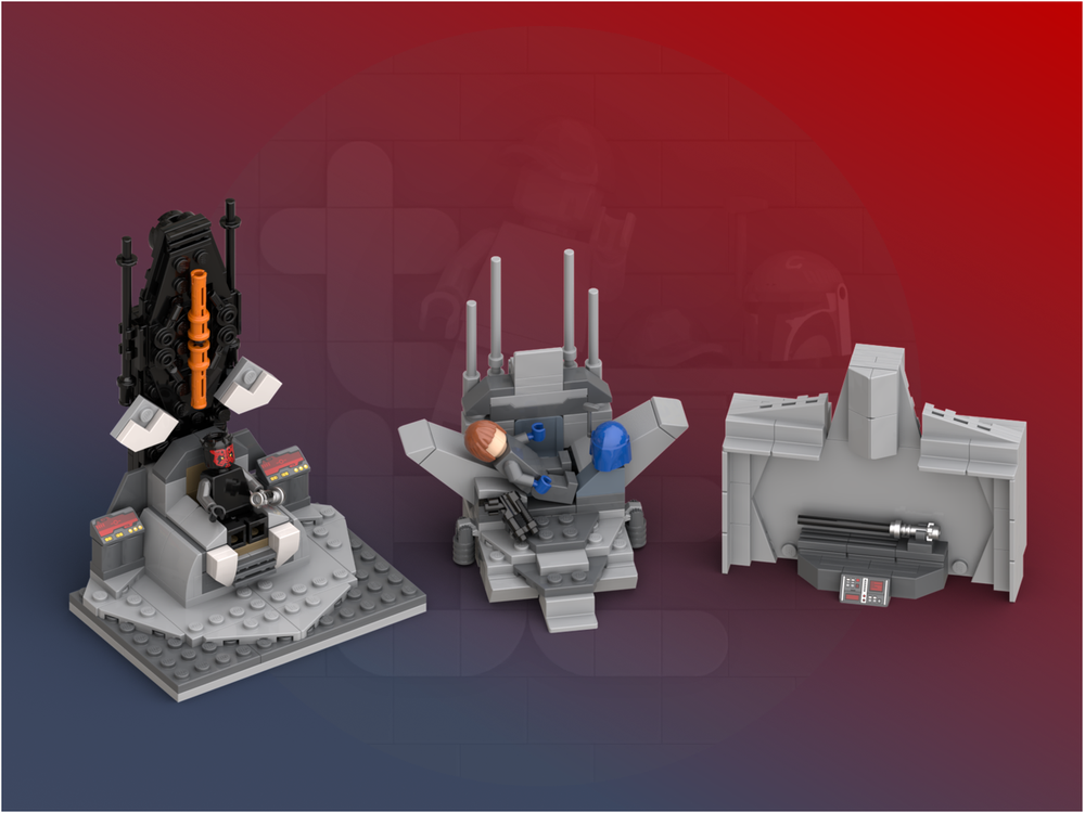 LEGO MOC MOD - 75288 - The Dark Saber - Leaders of Mandalore Edition by ...