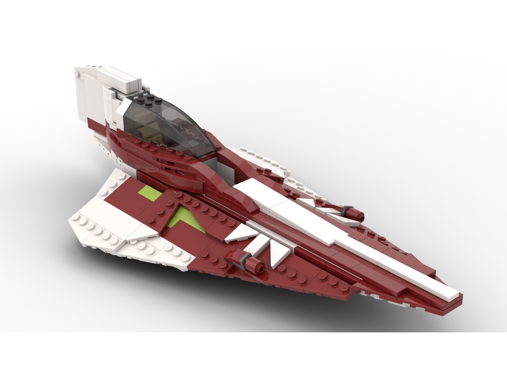 Lego Moc Ahsokas Starfighter Moc By Johns Brickworld Rebrickable