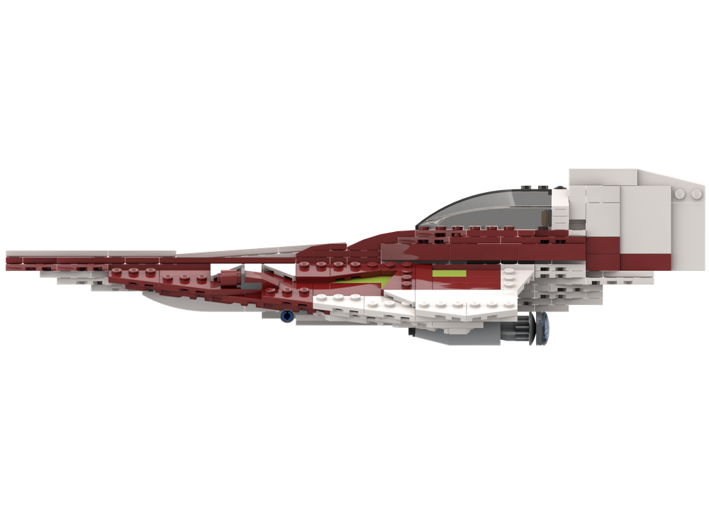 Lego Moc Ahsokas Starfighter Moc By Johns Brickworld Rebrickable