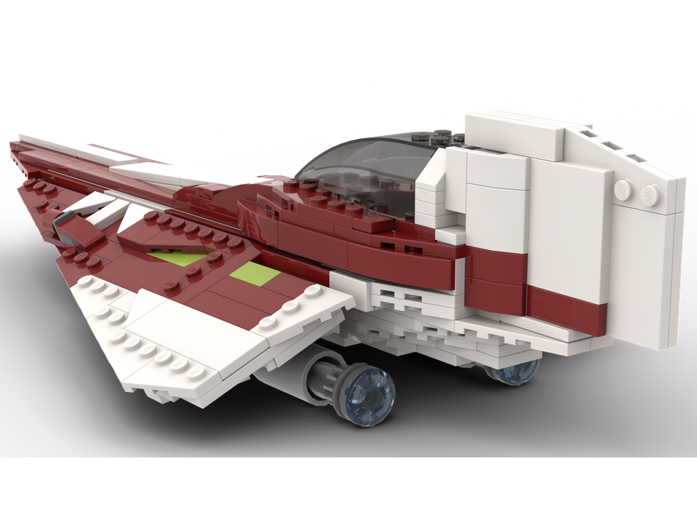 Lego Moc Ahsokas Starfighter Moc By Johns Brickworld Rebrickable