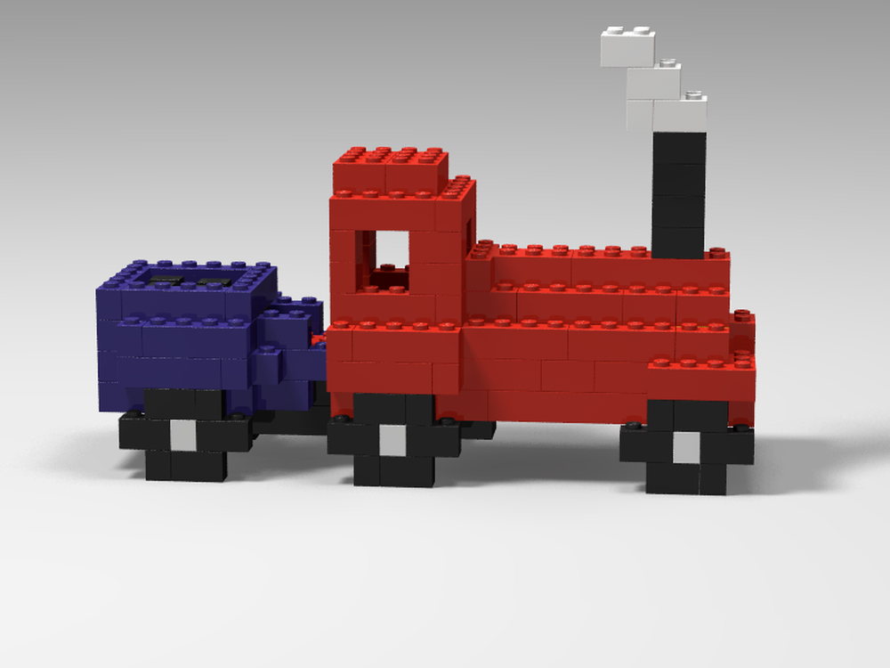 Lego Moc 11030 Locomotive By Stoeptegel Rebrickable Build With Lego