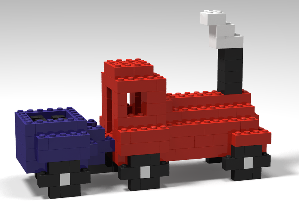 Lego Moc 11030 Locomotive By Stoeptegel Rebrickable Build With Lego