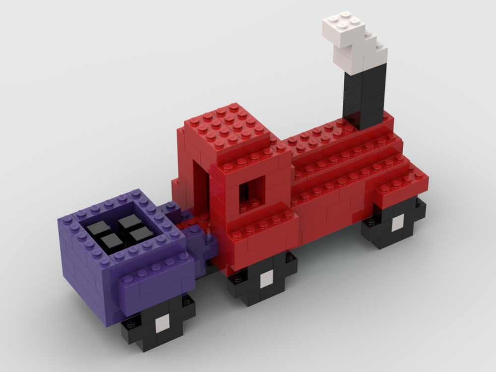 Lego Moc 11030 Locomotive By Stoeptegel Rebrickable Build With Lego
