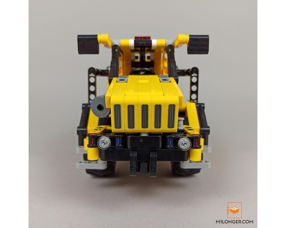 LEGO MOC 42122 Articulated Dump Truck by M_longer | Rebrickable - Build ...