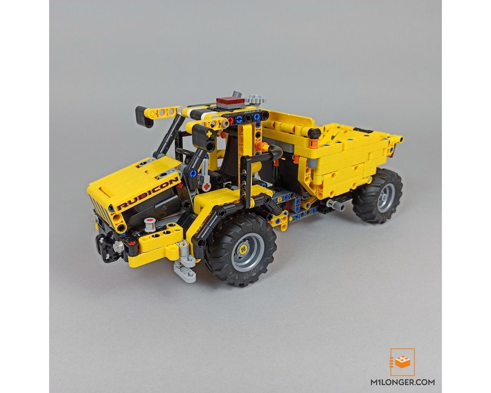 LEGO MOC 42122 Articulated Dump Truck by M_longer | Rebrickable - Build ...