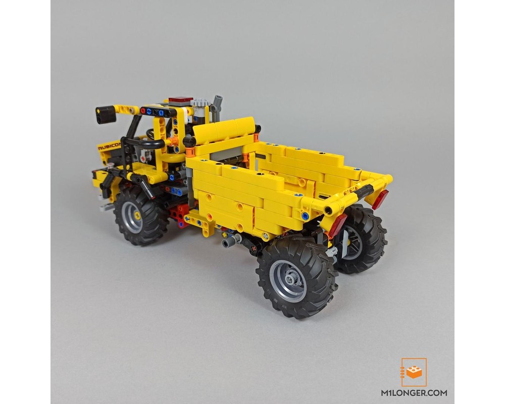 LEGO MOC 42122 Articulated Dump Truck by M_longer | Rebrickable - Build ...